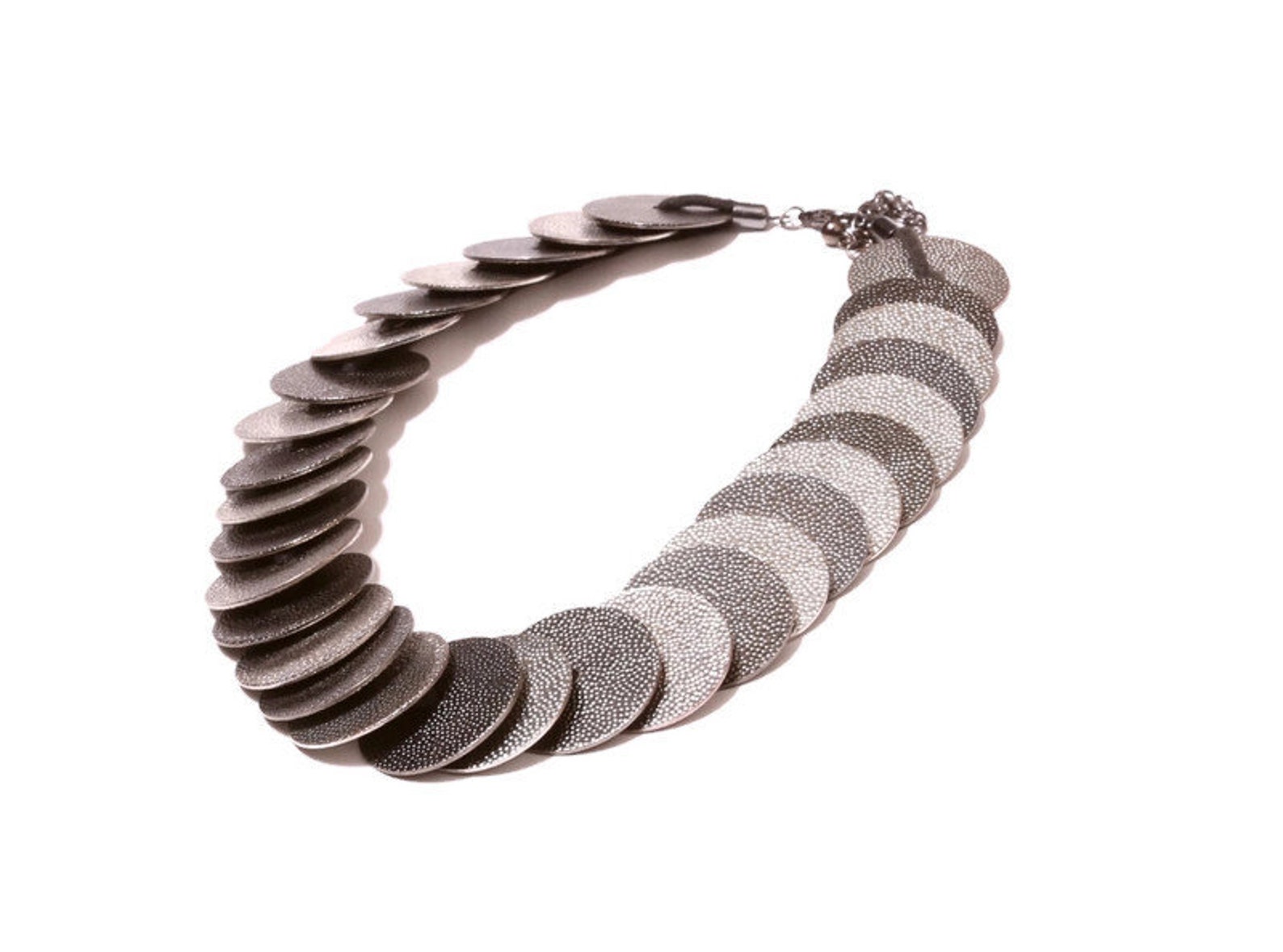 Metal Coin Collar Necklace - Etsy