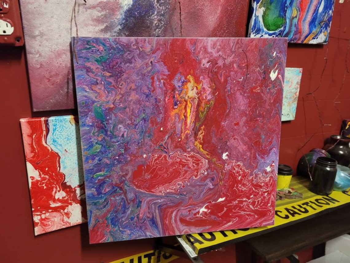 The Red Planet Cosmo Art 2020 Canvas - Etsy