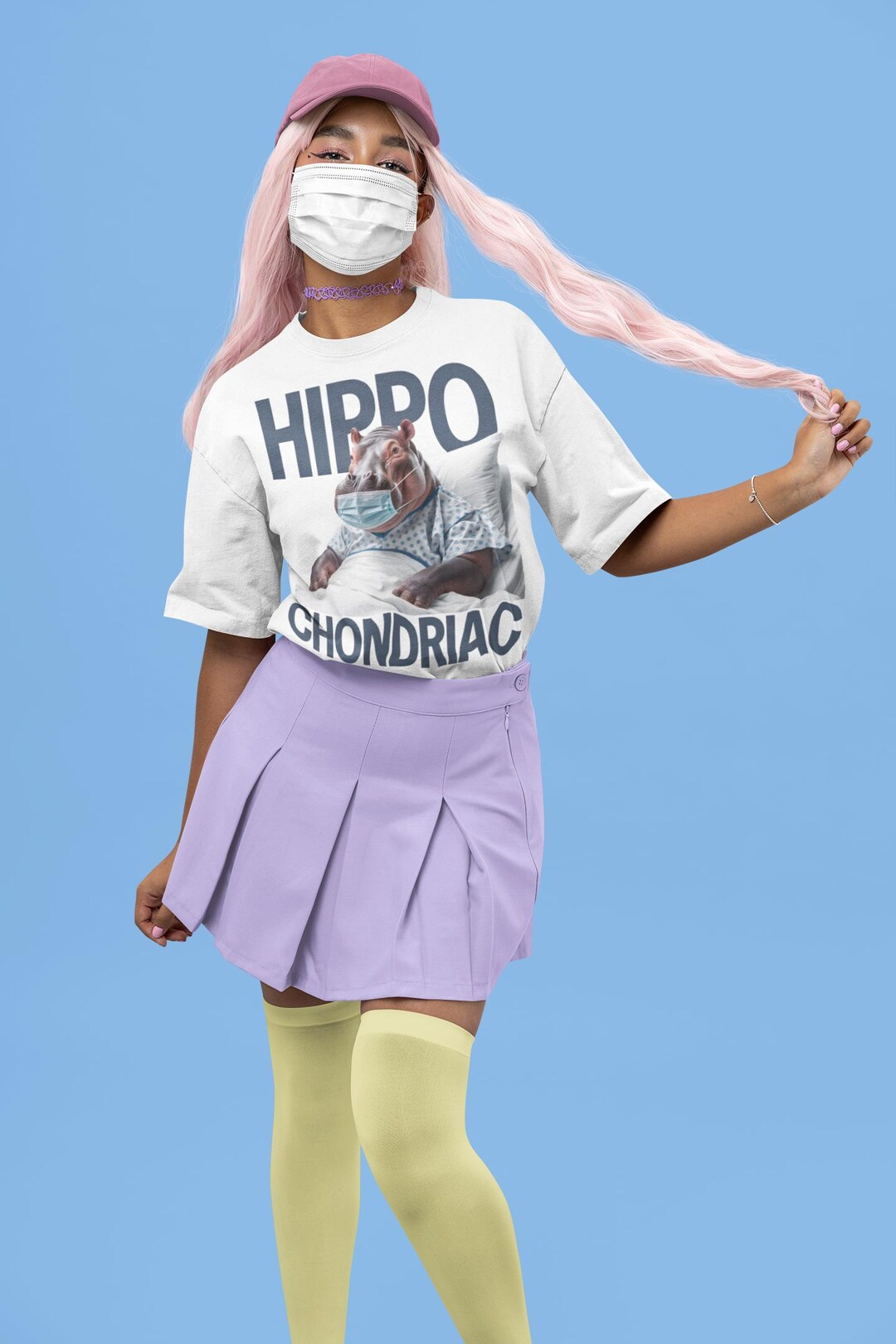 Hippo Chondriac T-shirt | Funny Hippo Medical Humor Tee - Etsy