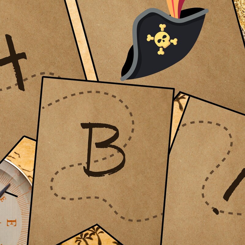 Pirate Banner - Etsy