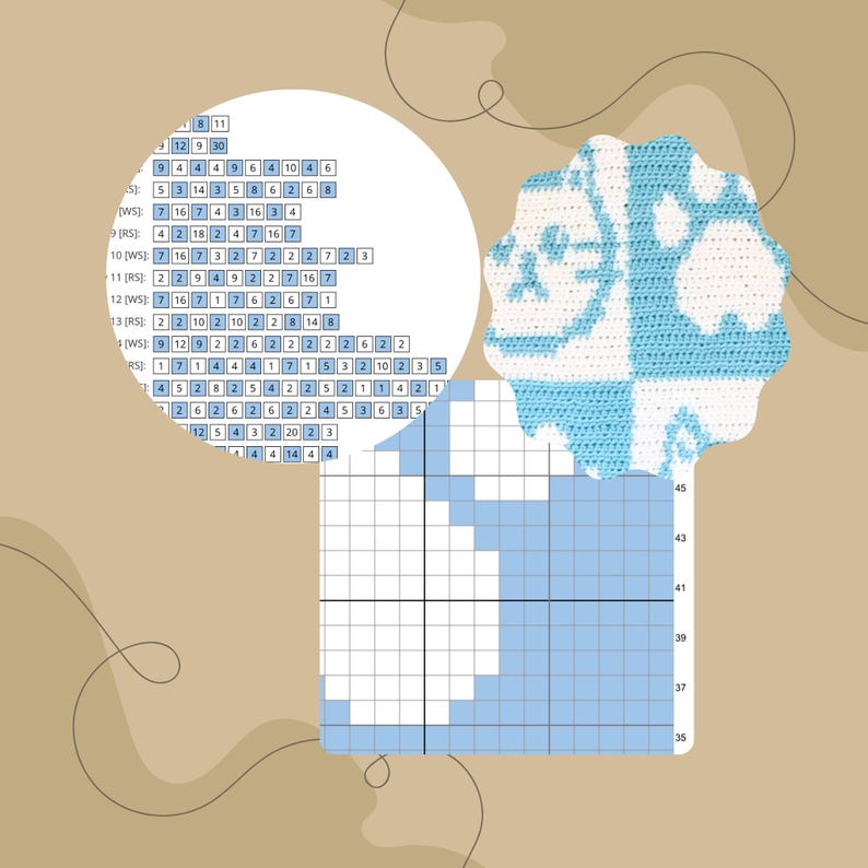 Tapestry Crochet Pattern: Cat Paw Print Wall Art (PDF Pattern) - Etsy