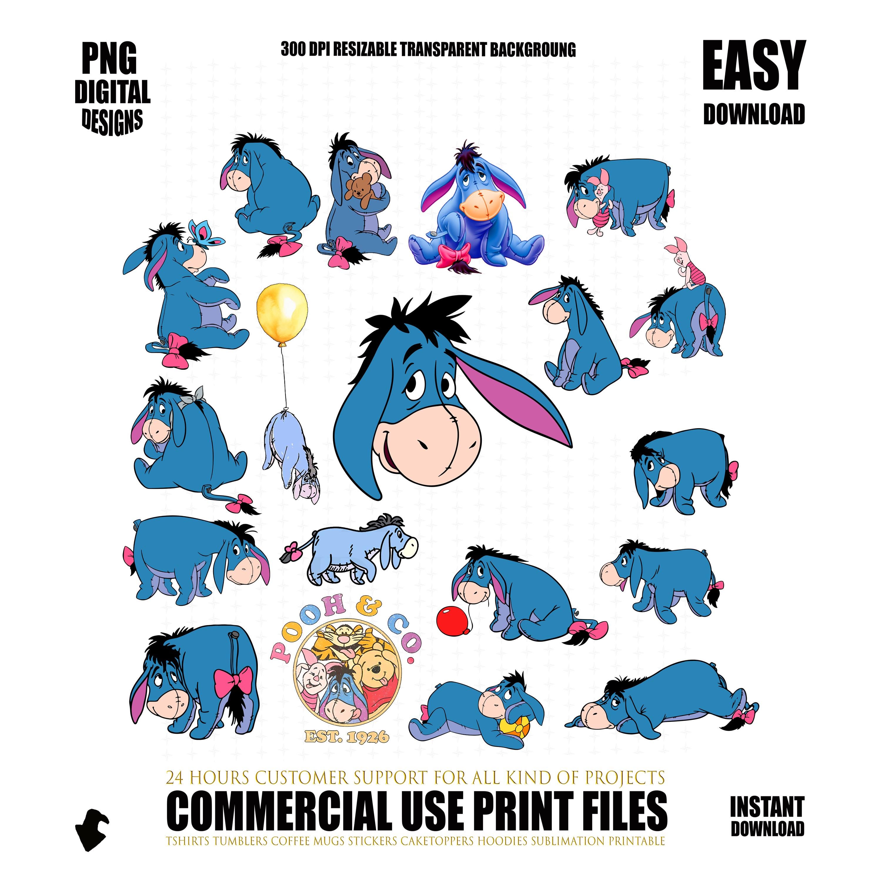 Tigger PNG Clipart Bundle: Classic Tigger Designs (digital Download) - Etsy