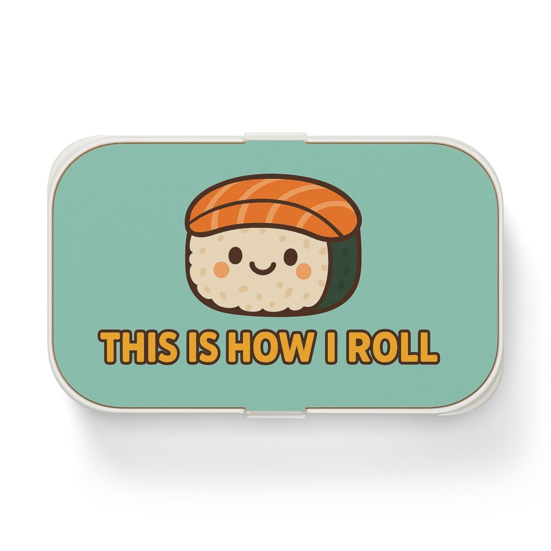 Cute Sushi Theme Bento Lunch Box - Fun Food Container for Kids, School ...