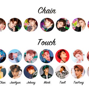 NCT 127 Pinback Buttons and Keychains From Fire Truck, Limitless and ...