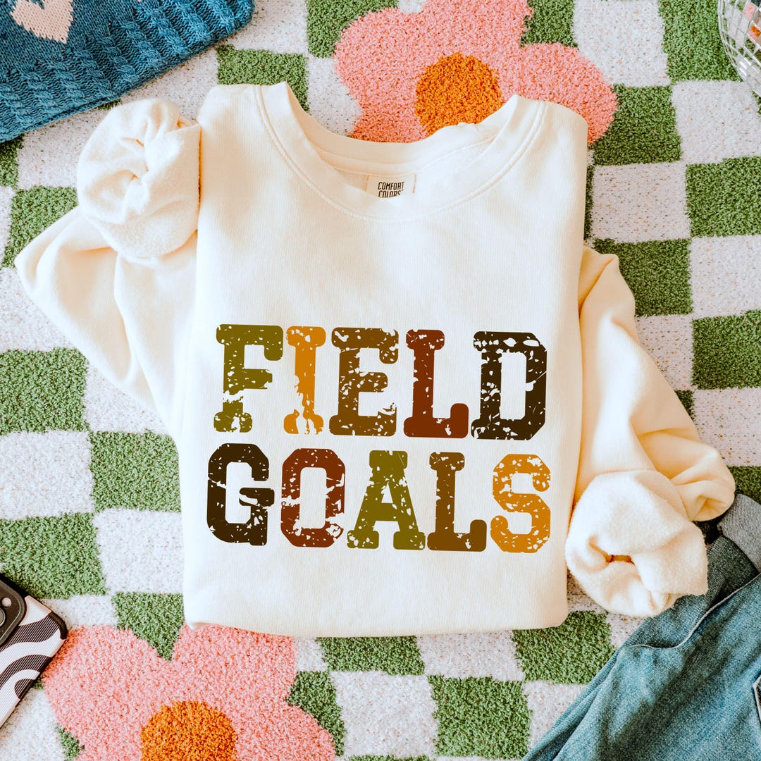 Football Field Goals Png, Game Day Football Png, Preppy Football Shirt ...