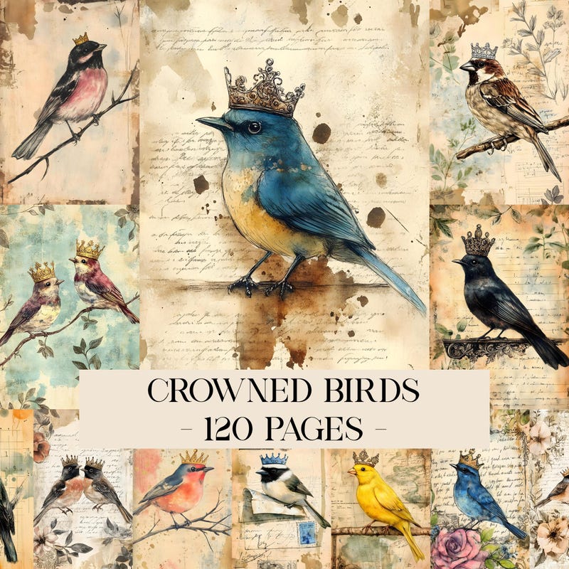 Bird Images Digital Kit - Etsy