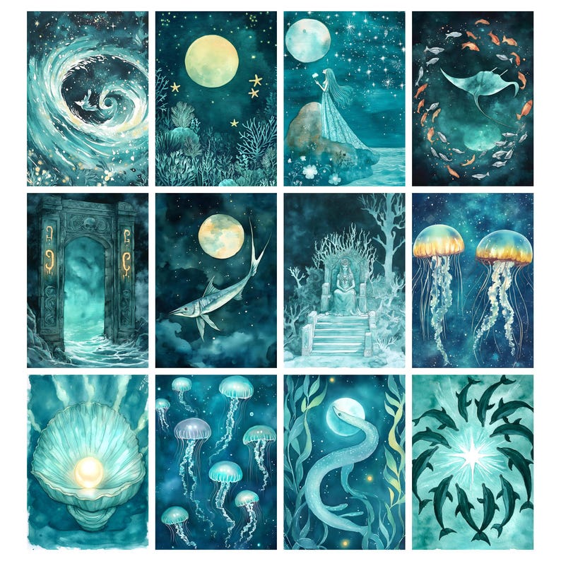 North Sea Pages, Mermaid Journal, Nautical Ephemera, Underwater Fantasy ...