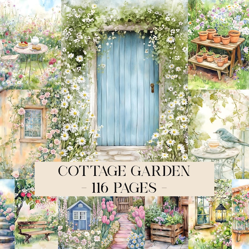 Background Papers Gardening - Etsy UK
