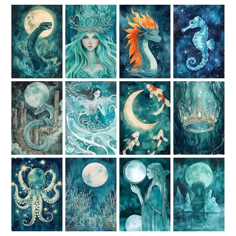 North Sea Pages, Mermaid Journal, Nautical Ephemera, Underwater Fantasy ...