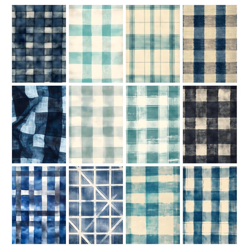 Tartan Digital Paper, Plaid Background, Plaid Digital Papers, Tartan ...