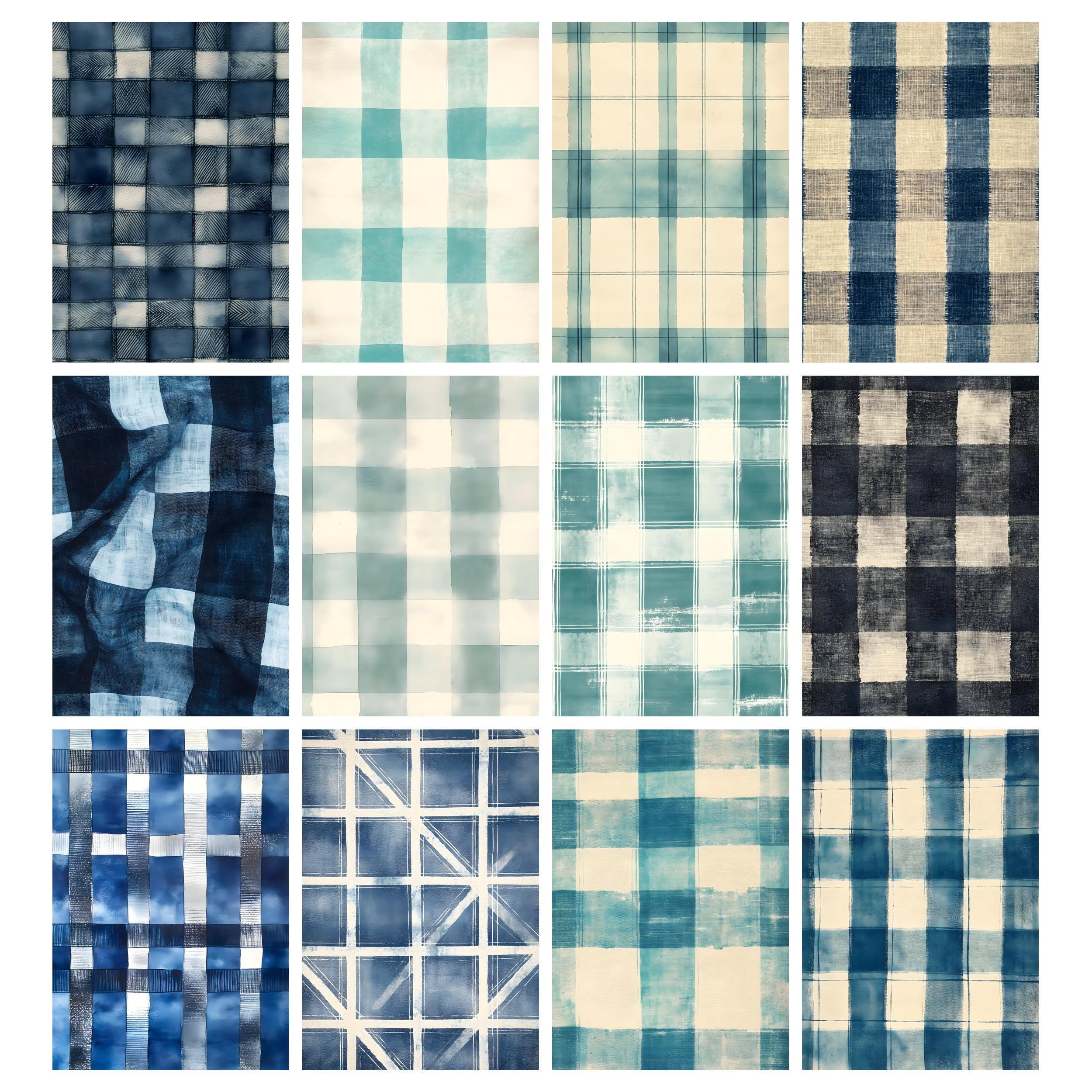 Tartan Digital Paper, Plaid Background, Plaid Digital Papers, Tartan ...