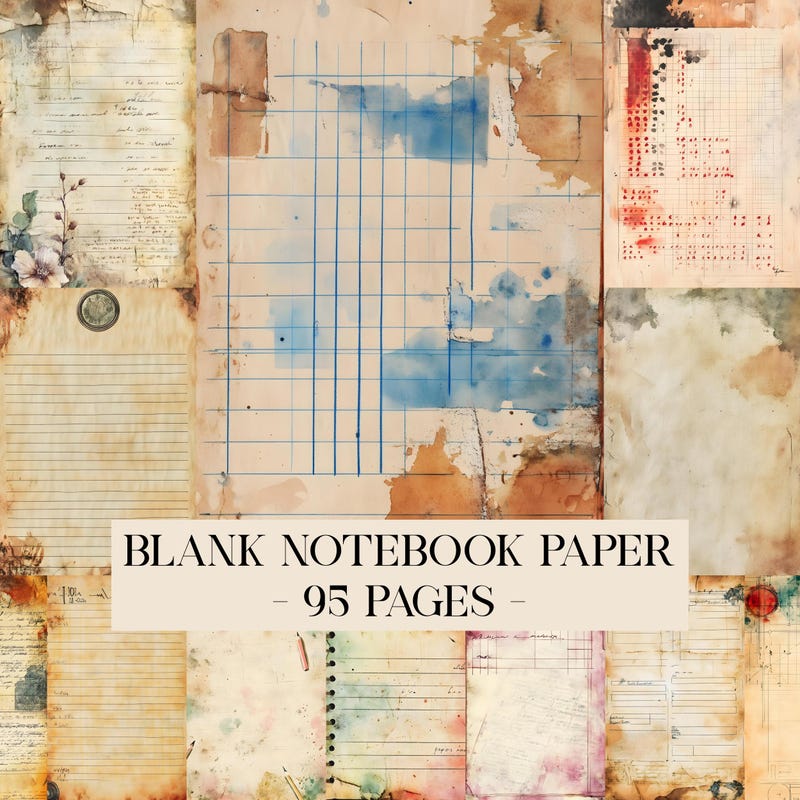 Vintage Notebook - Etsy