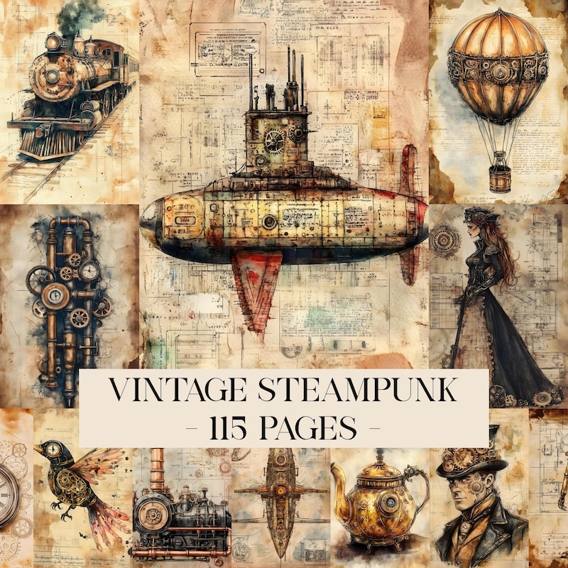 Downloads Steampunk - Etsy UK
