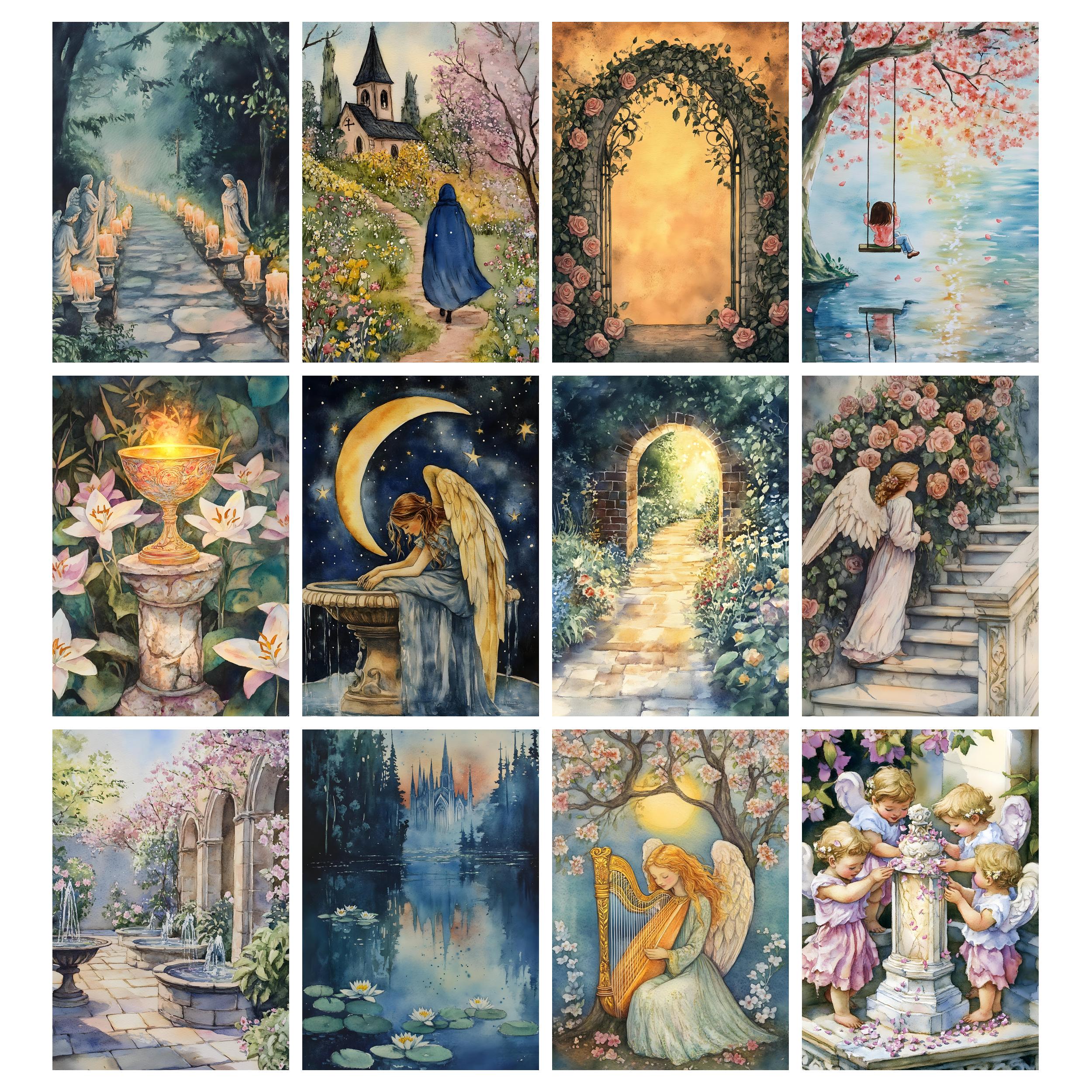 Heavenly Garden Catholic Faith Junk Journal Kit, Faith Christian ...