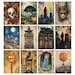 Halloween Junk Journal Pages, Spooky Gothic Printable, Digital ...