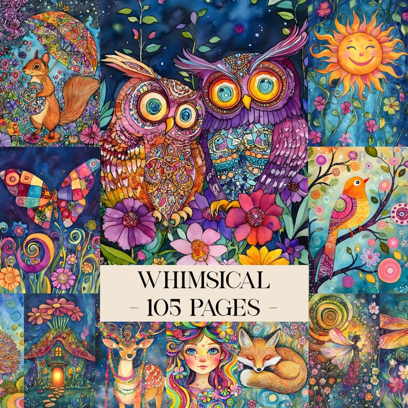 Whimsical Card Packs - Etsy