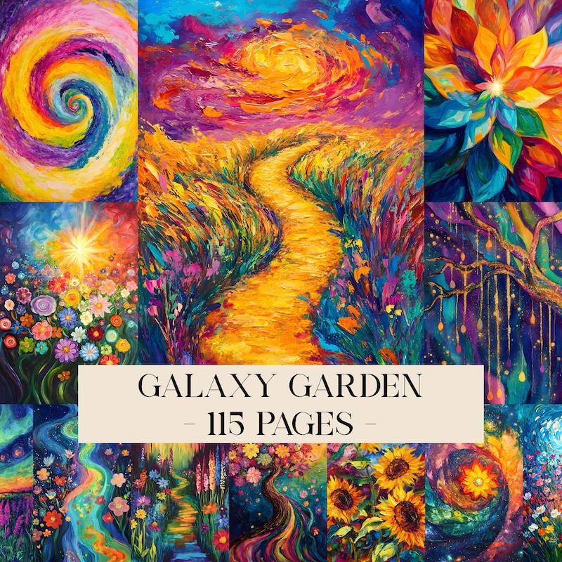 Celestial Rainbow Garden - Etsy