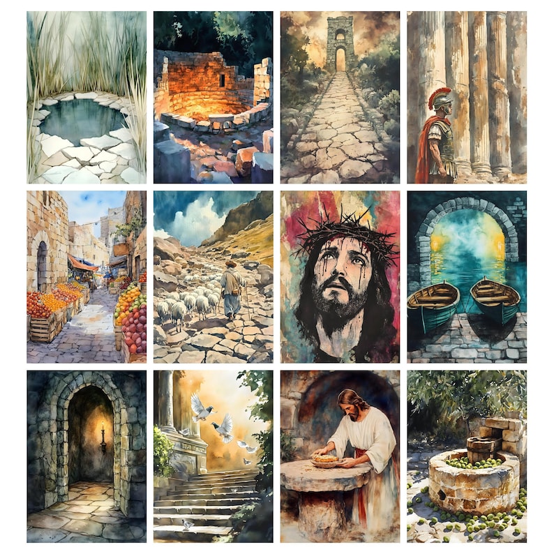 Faith in Jesus Christ Junk Journal Pages, Christian Ephemera, Jesus ...