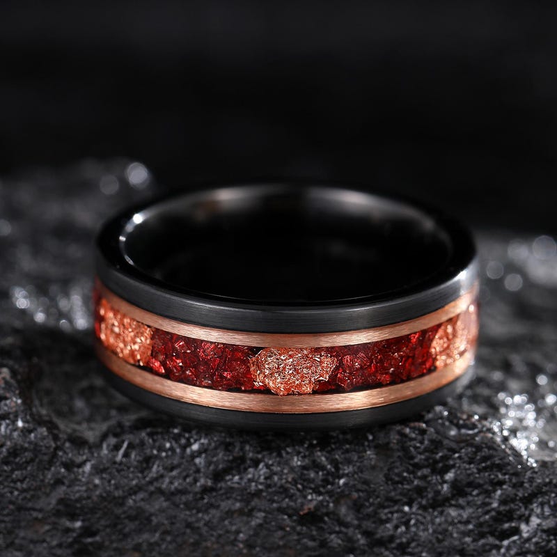 Tungsten Ruby Ring - Etsy
