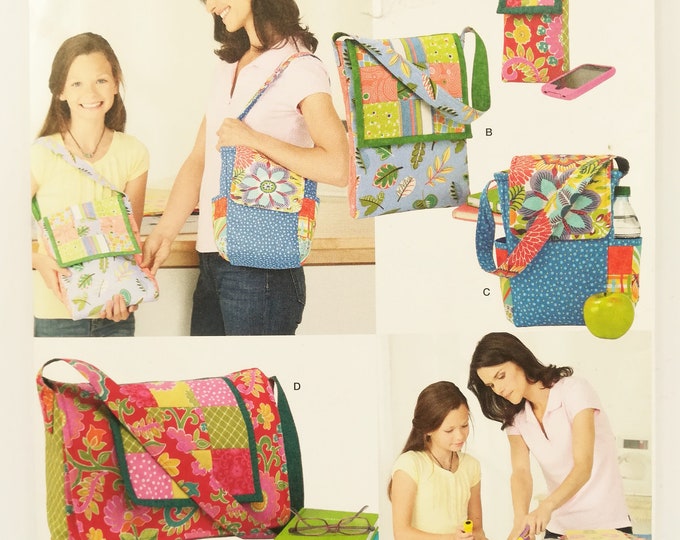 Sewing Pattern for Different Kinds of Handbags Shoulder Bags and Phone ...