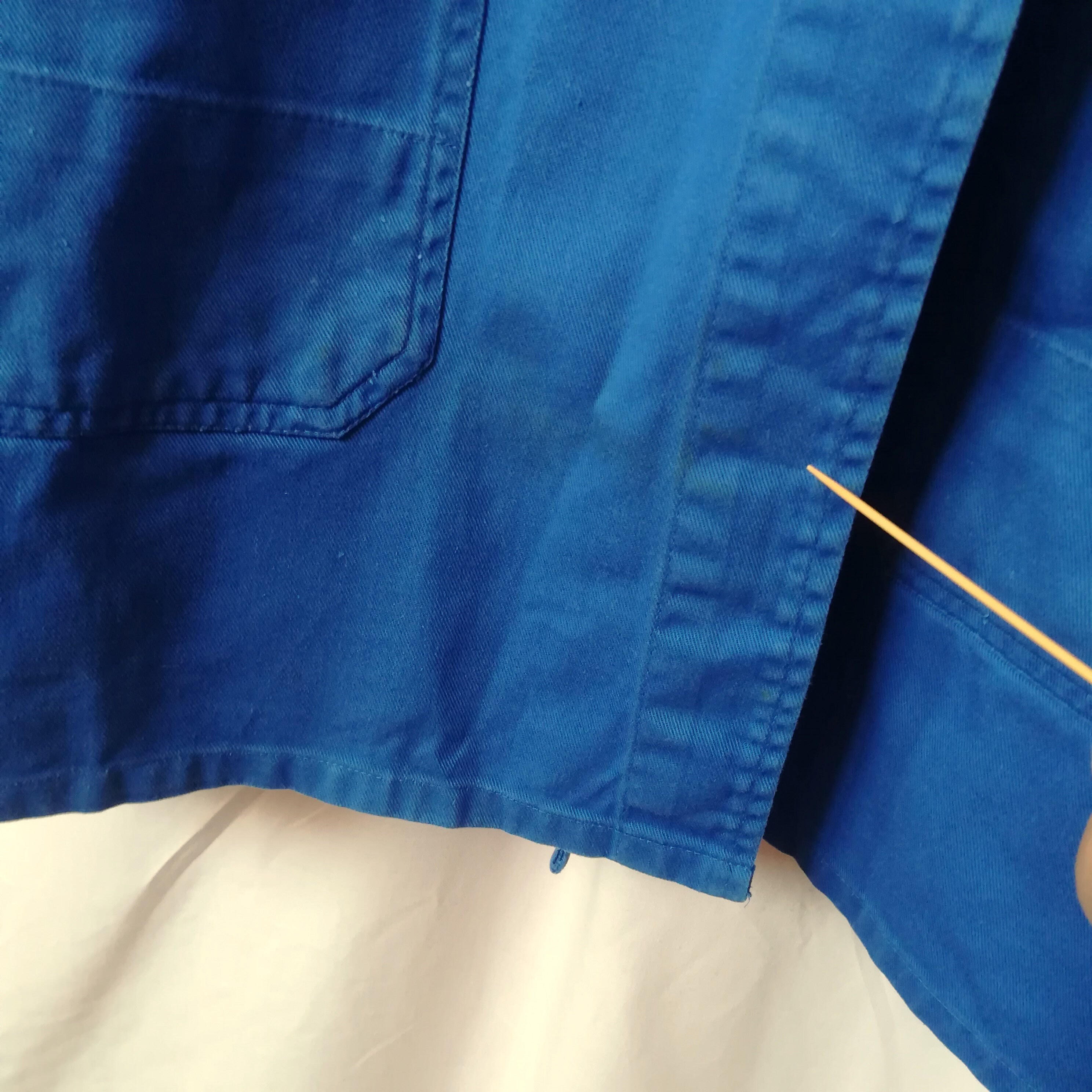 Blue Workwear Jacket German Workwear Coat Indigo Long Jacket Vintage ...