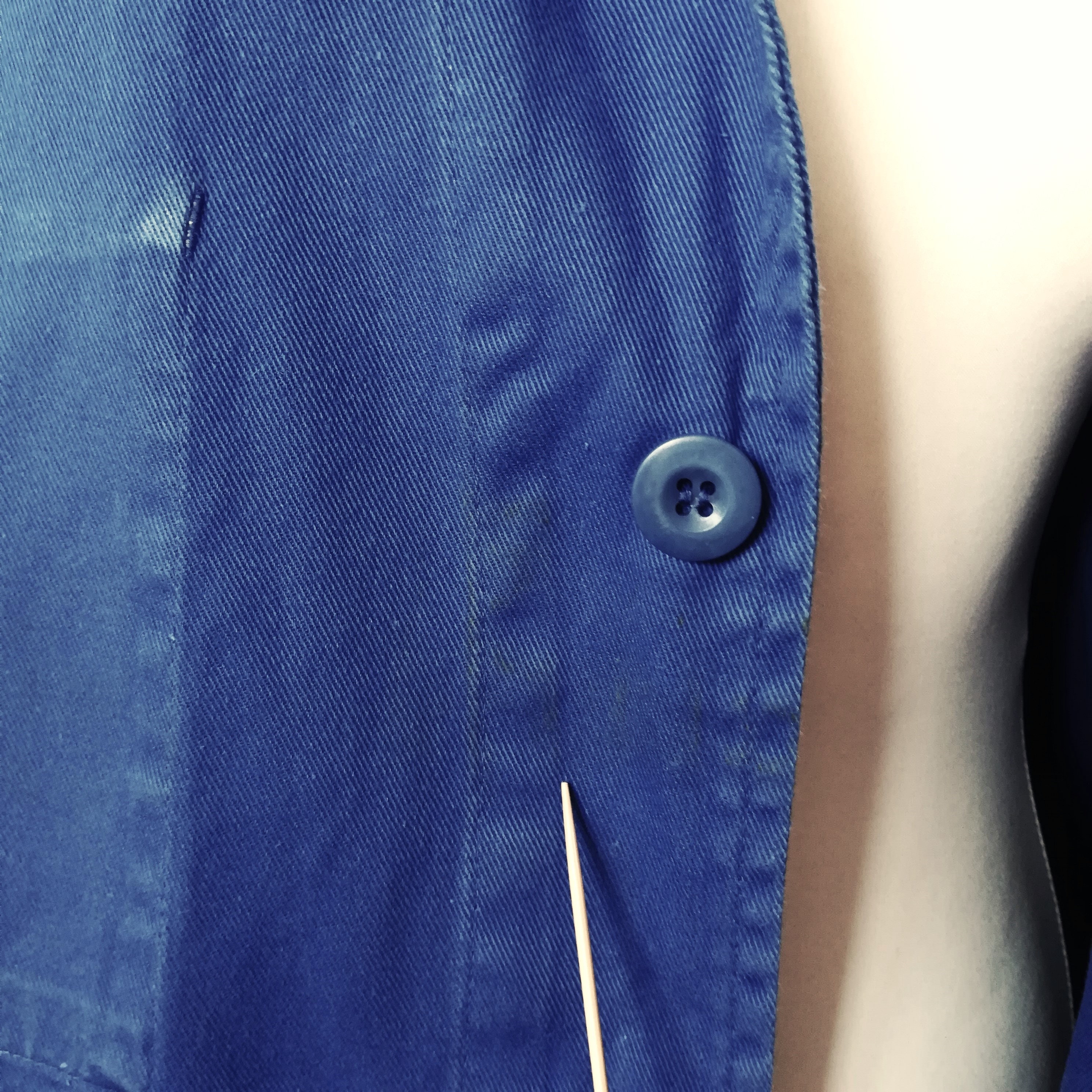 Blue Workwear Jacket German Workwear Coat Indigo Long Jacket Vintage ...
