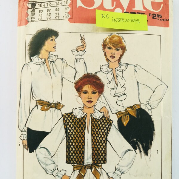 Boxy Blouse Sewing Pattern - Etsy