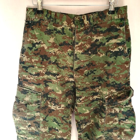 Vintage Digital Camo Cargo Pants US Army W29 L32 Wome… - Gem