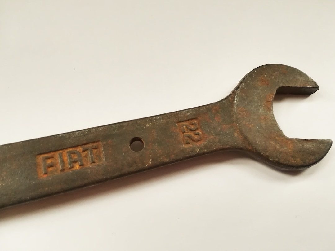 Vintage Fiat Spanner Vintage Car Mechanic Tool Size 22 and 27 Vintage ...