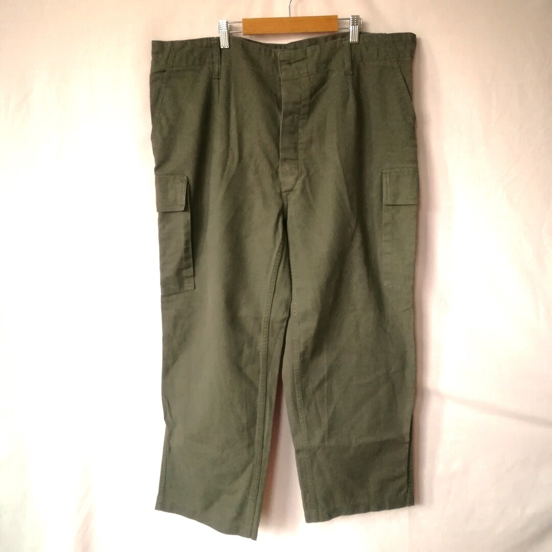 Vintage Cargo Pants German Bundeswehr Bekleidungswerk W42 Army Pants ...