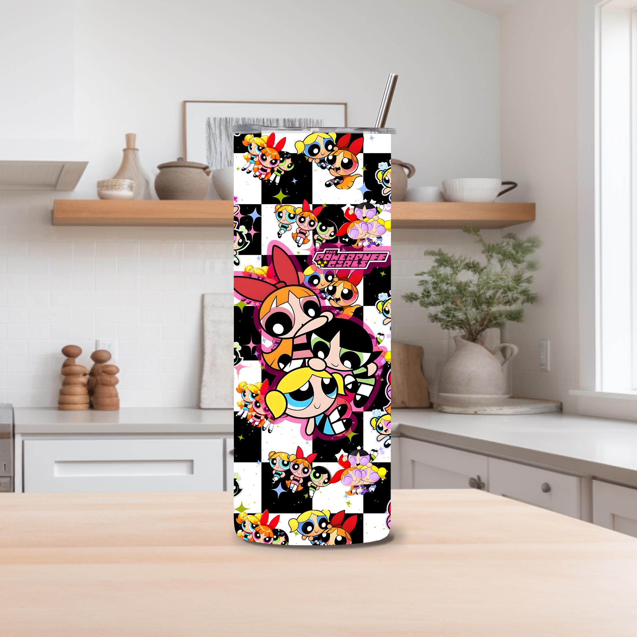 Powerpuff Girls Sublimation Wrap | Digital PNG - Etsy
