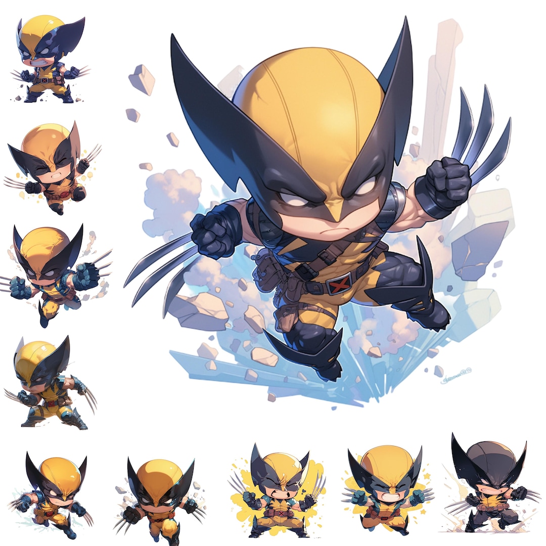 Baby Wolverine Bundle Design Fan Art - Etsy