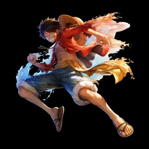 Luffy Fan Art Design Bundle - Etsy