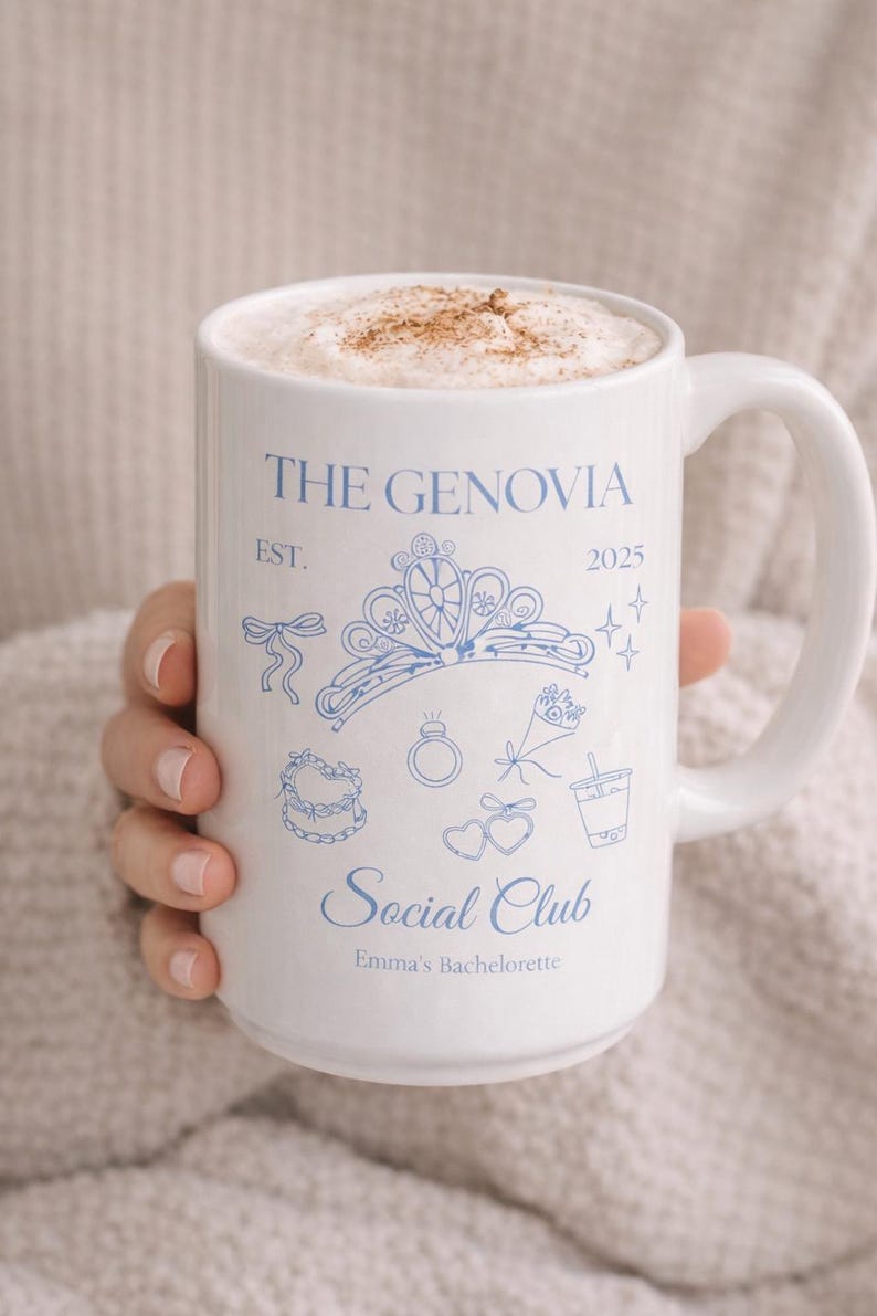Princess Diaries Bachelorette PNG SVG, Genovia Social Club ...