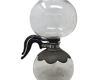 Vintage Pyrex Silex 8 Cup Coffee Siphon Vacuum Rod Double Bowl - Etsy