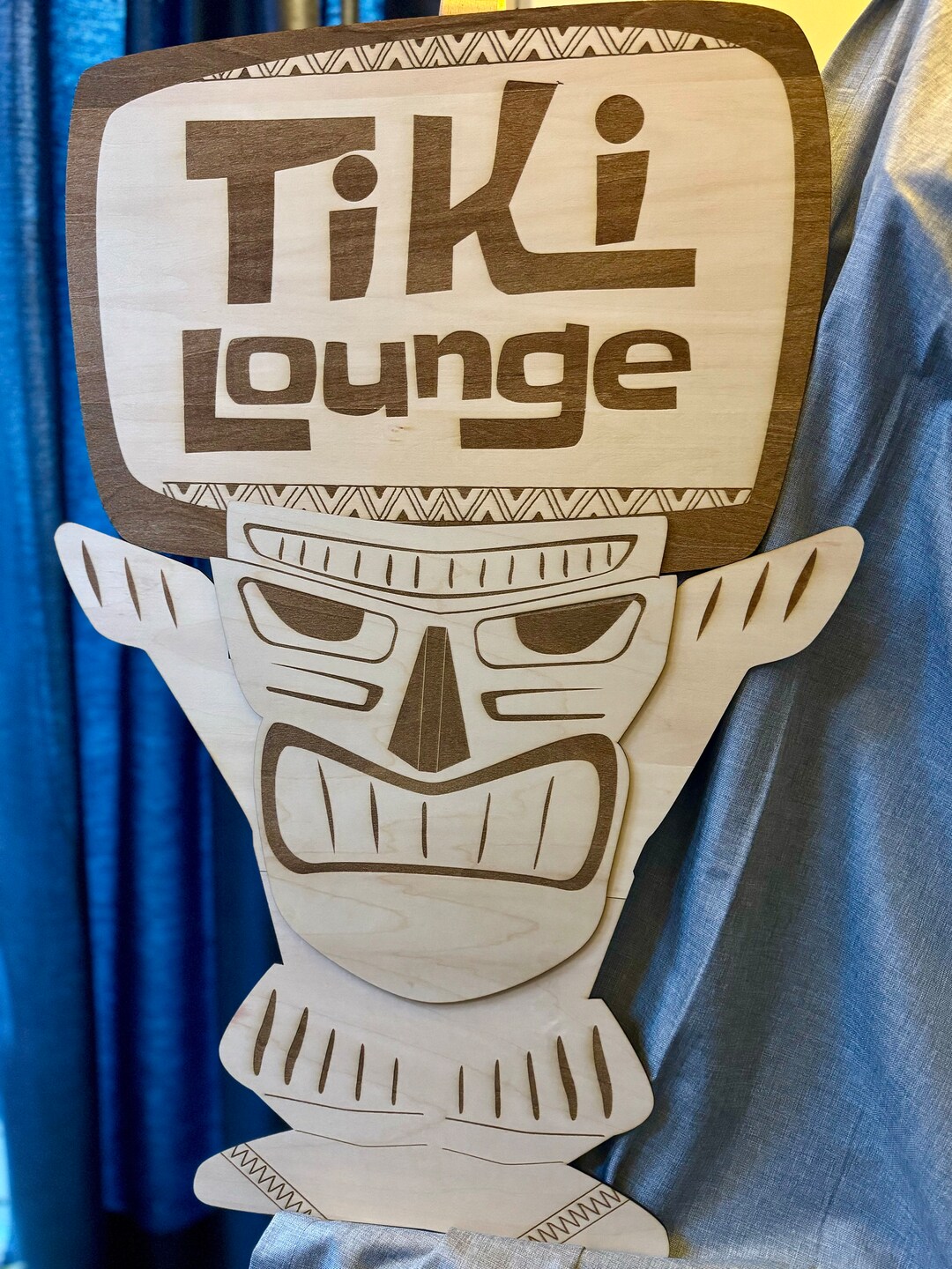 Tiki Sign - Etsy