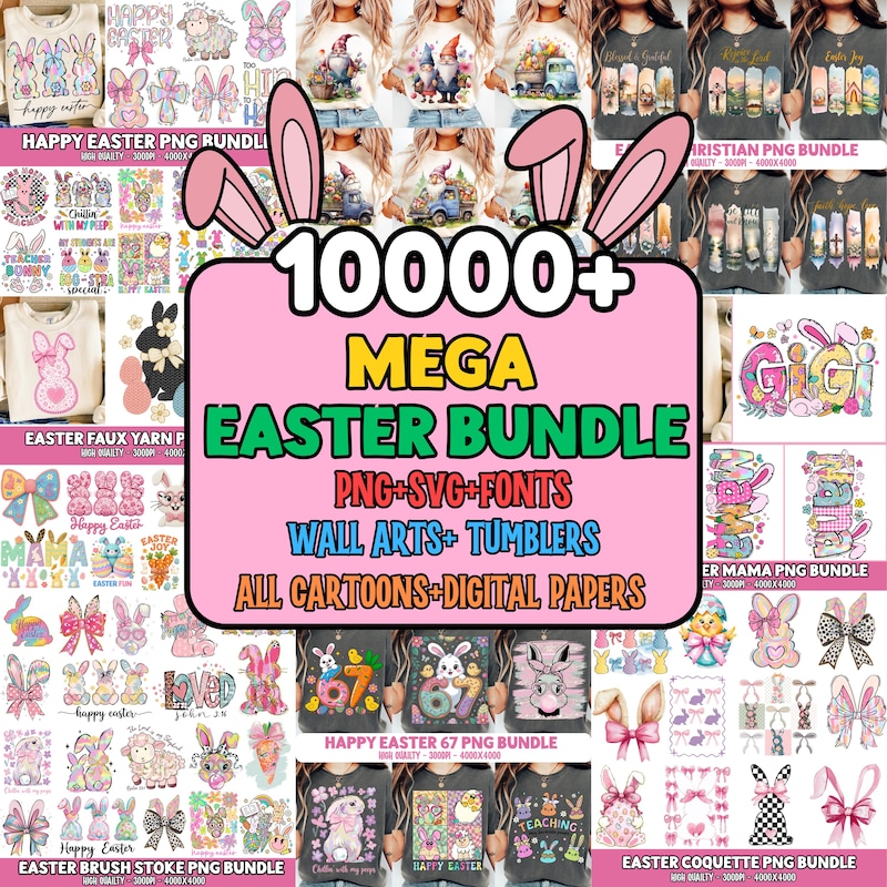 Retro Easter Spring - Etsy UK