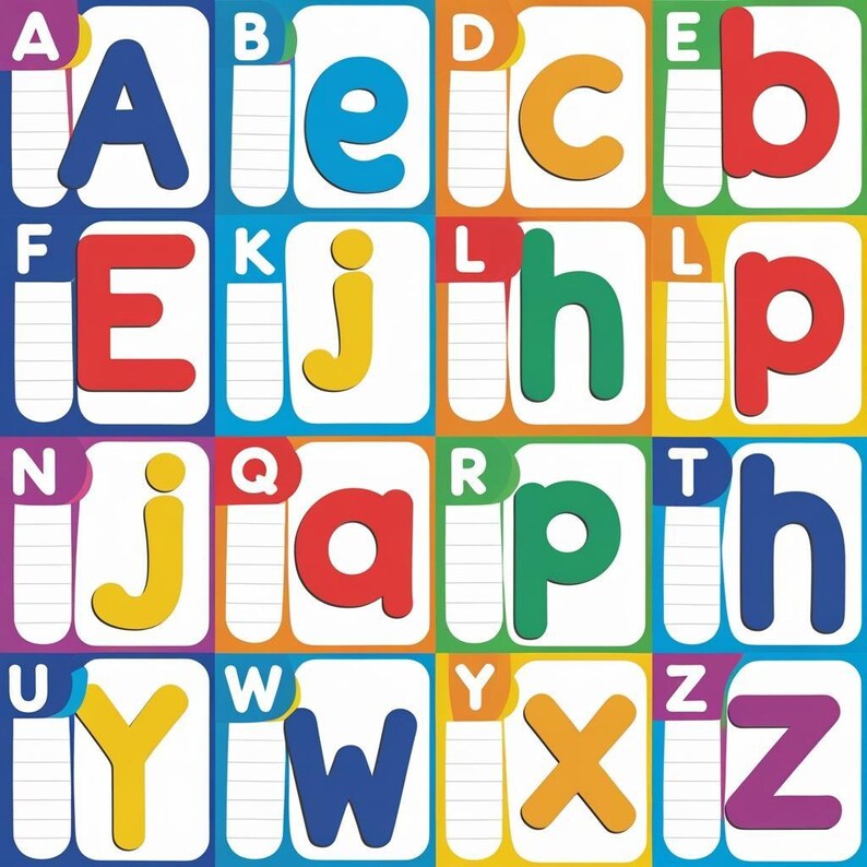 A-Z Alphabet Flashcards for Toddlers | Kids Learning Printable PDF ...