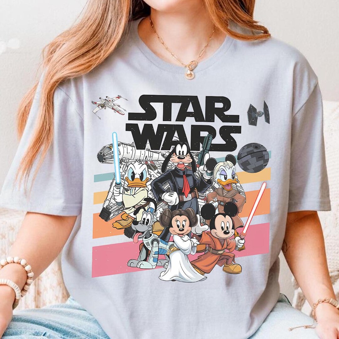 Star Wars Mickey and Friends Png, Disney Mickey Han Solo PNG, Goofy ...