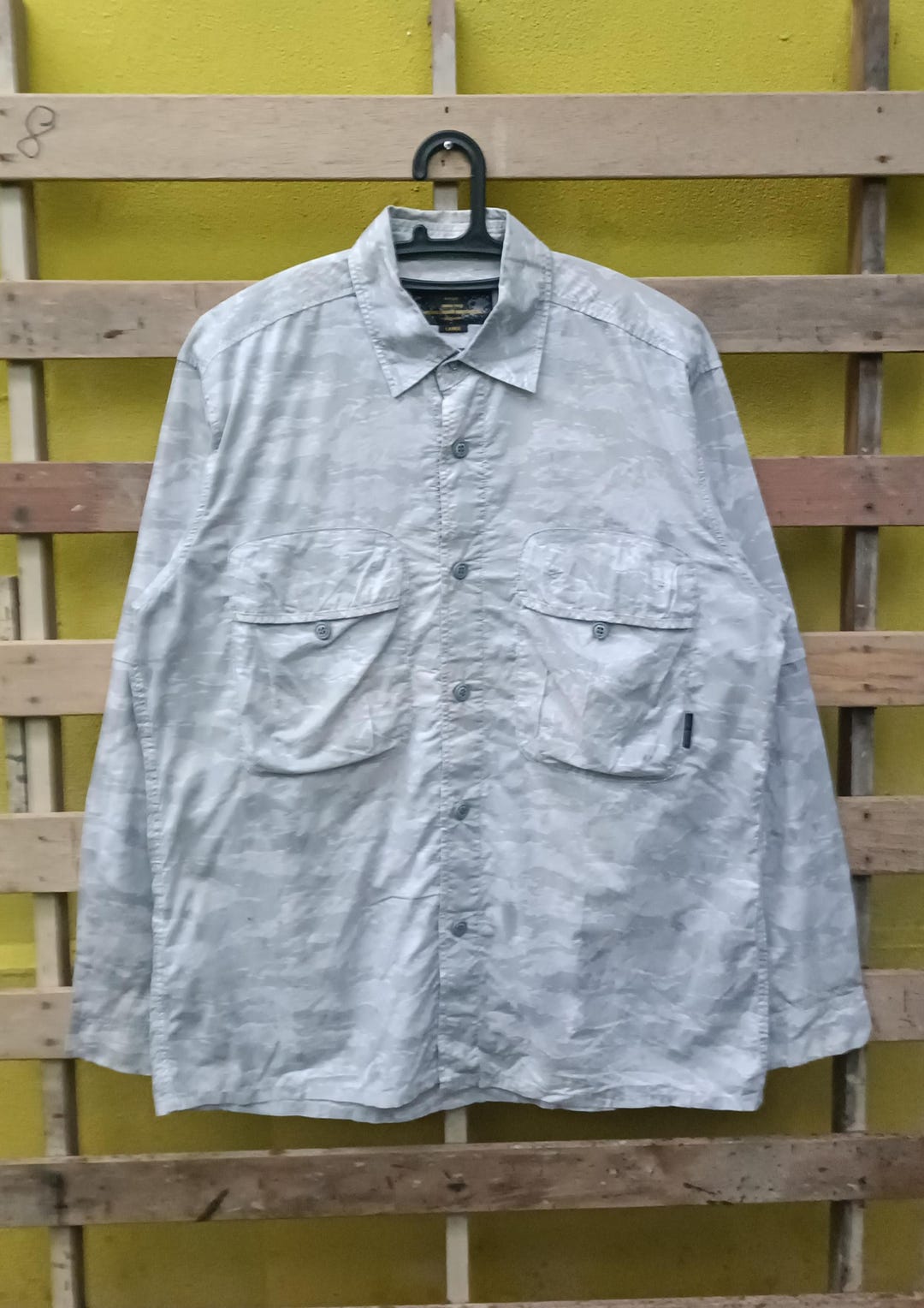 Hysteric Glamour Camouflage Tiger Stripe Shirt - Japanese Designer ...
