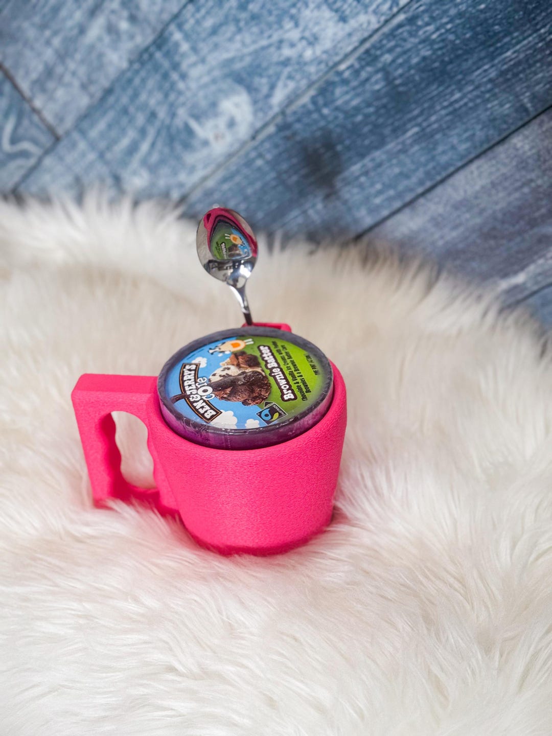 3D Printed Pint Ice Cream Holder! - Etsy