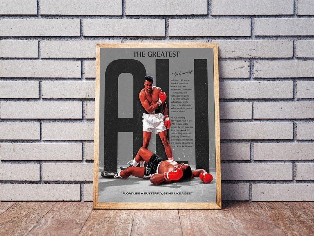 The Greatest Boxer Muhammad Ali Posters and Prints - Etsy
