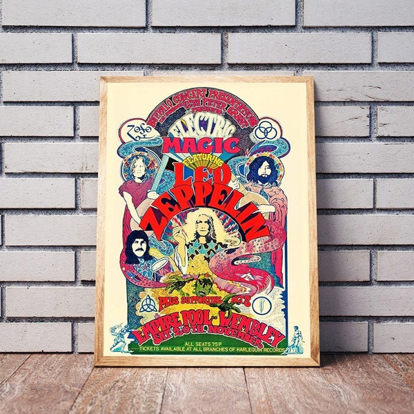 Psychedelic Posters - Etsy