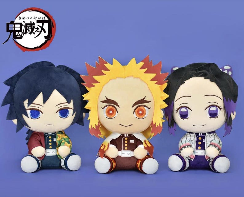 Demon Slayer Hashira Plush | Anime Chibi Sitting Doll - Etsy Canada