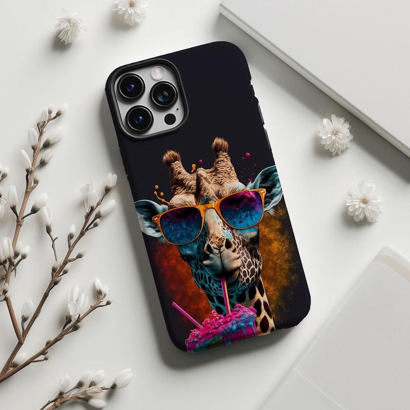 Giraffe iPhone Case - Etsy