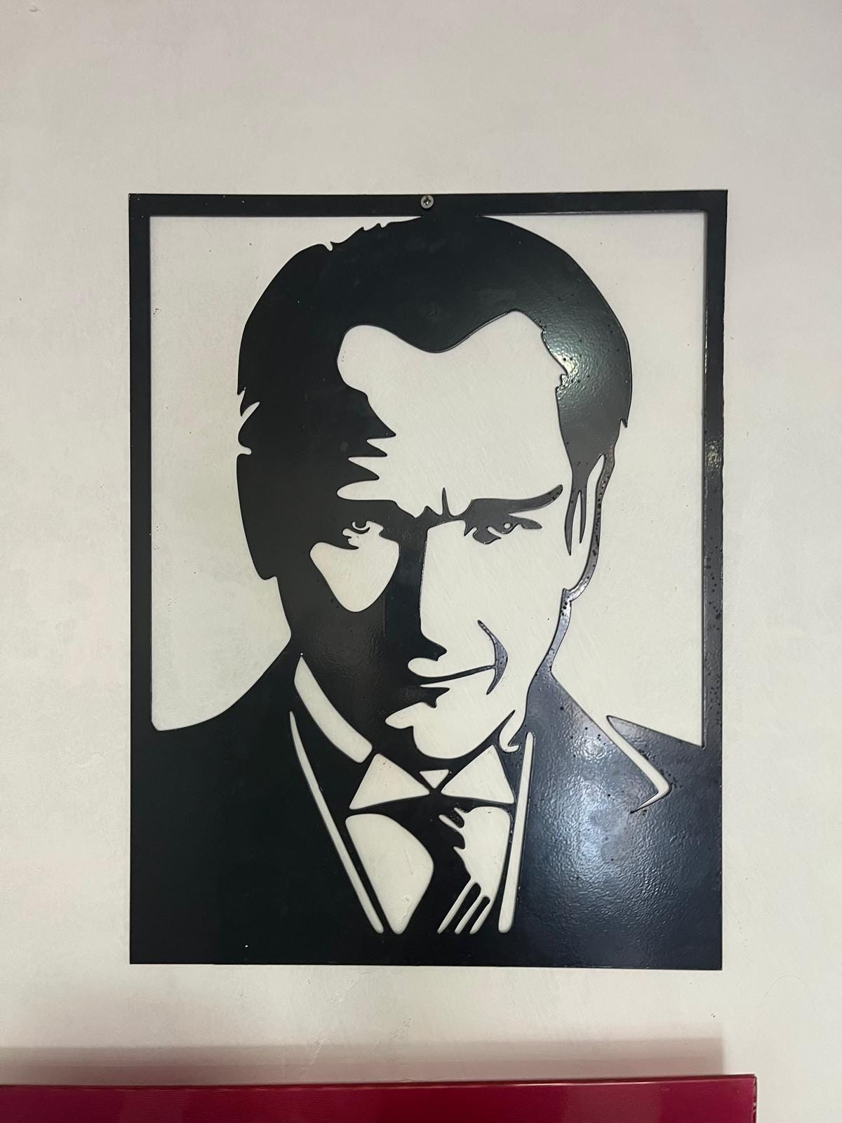 Ataturk Laser Cut Dxf Glowforge Svg File Wall Art Decor Template ...