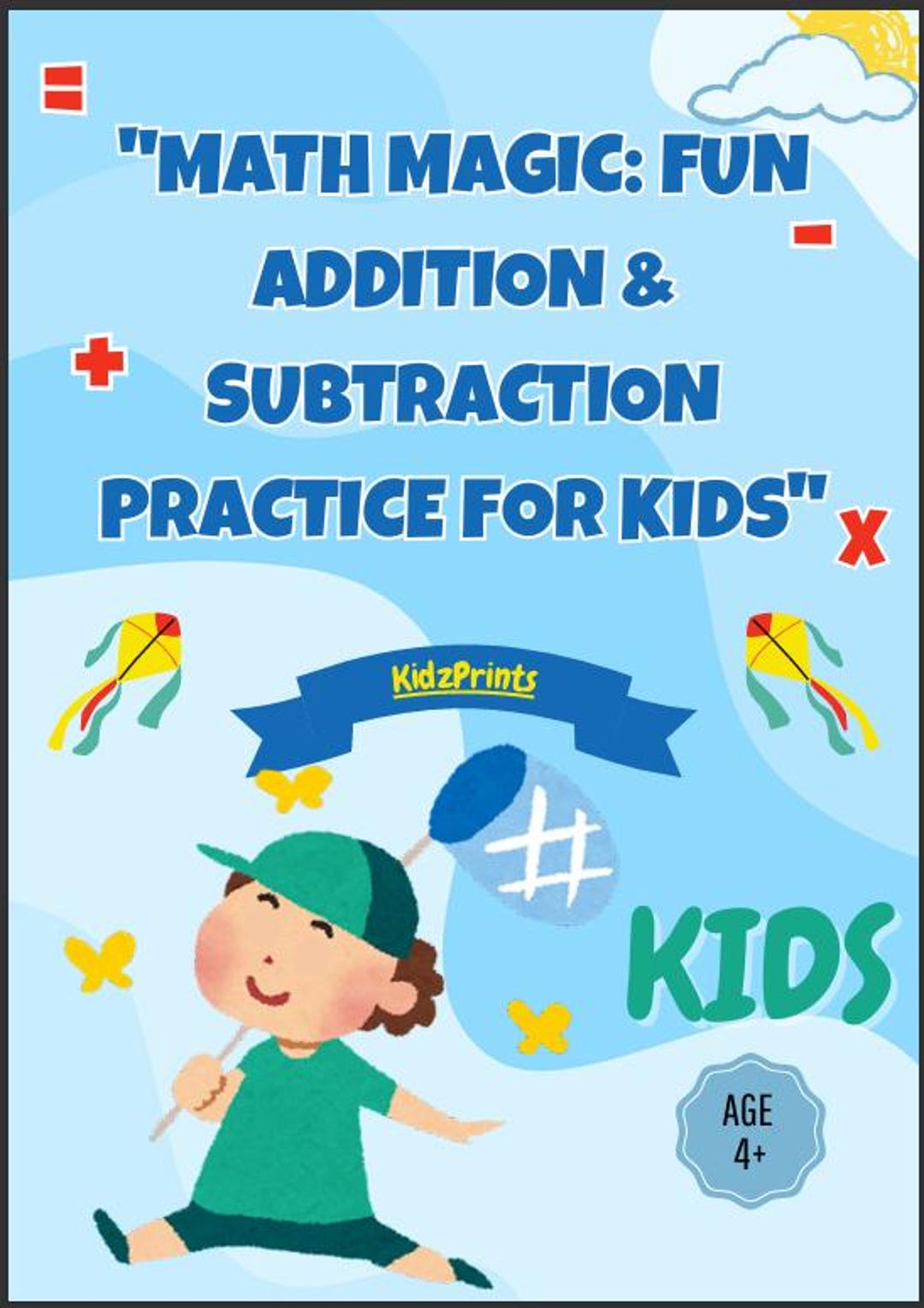 Math Magic: Fun Addition & Subtraction Practice for Kids – Ages 4+ - Etsy