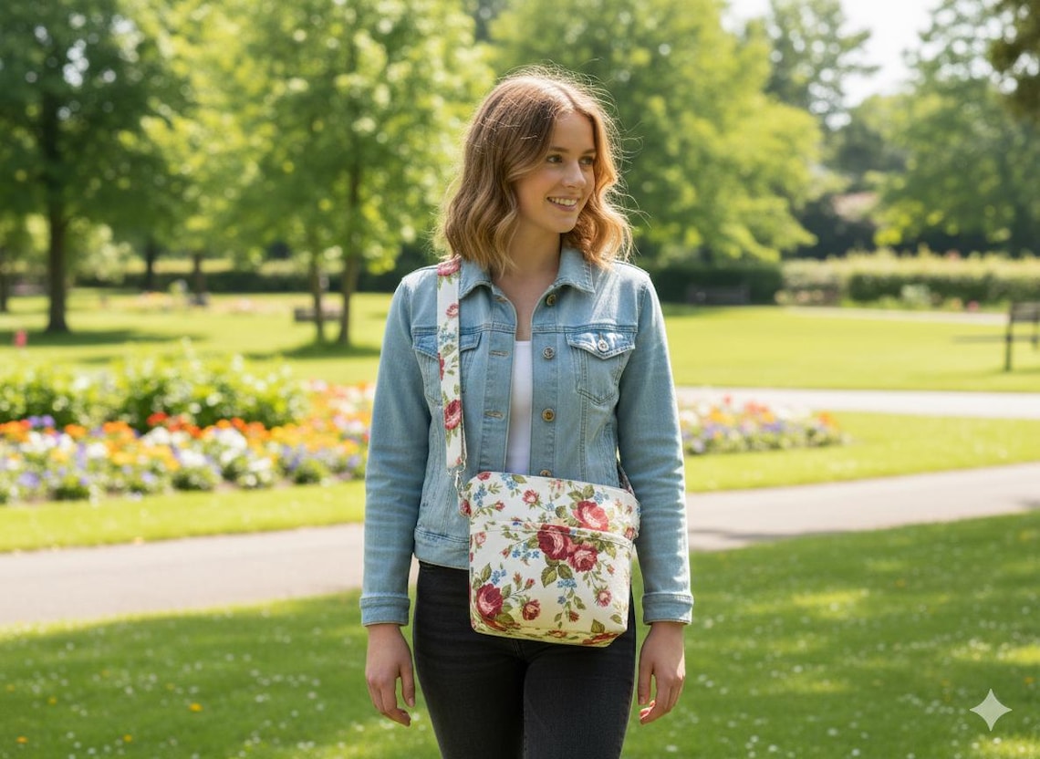 DIY Crossbody Bag Sewing Pattern – PDF With Step-by-step Instructions ...