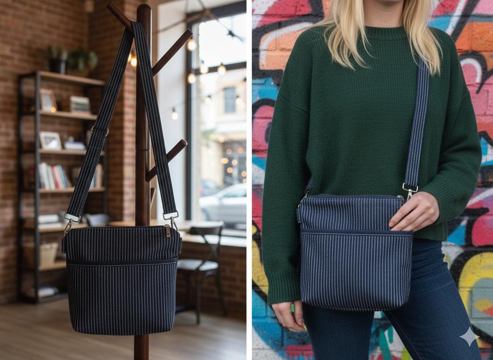 DIY Crossbody Bag Sewing Pattern – PDF With Step-by-step Instructions ...
