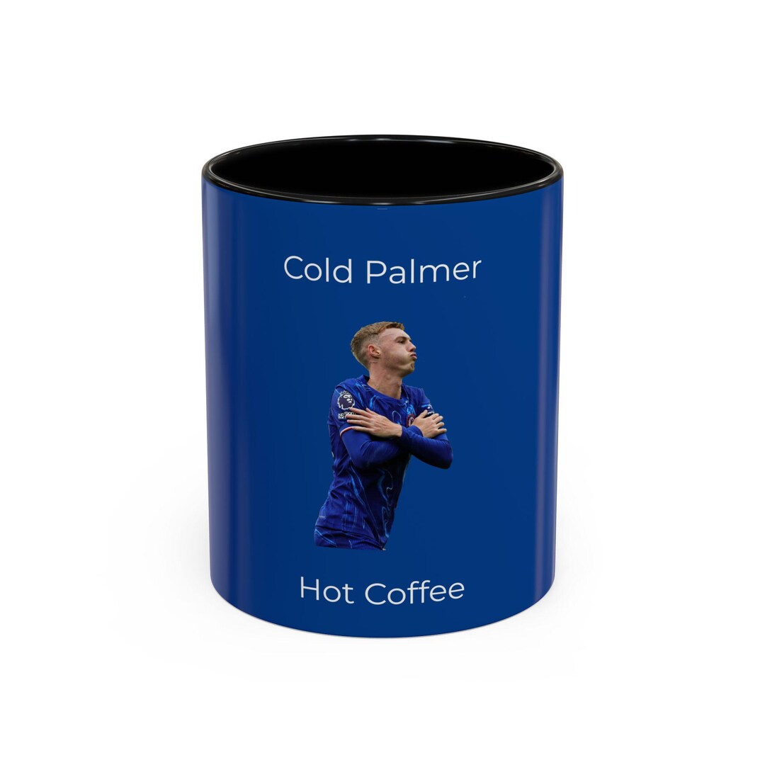 Cole Palmer Cold Palmer Hot Coffee Mug, Funny Chelsea Fan Mug, Football ...